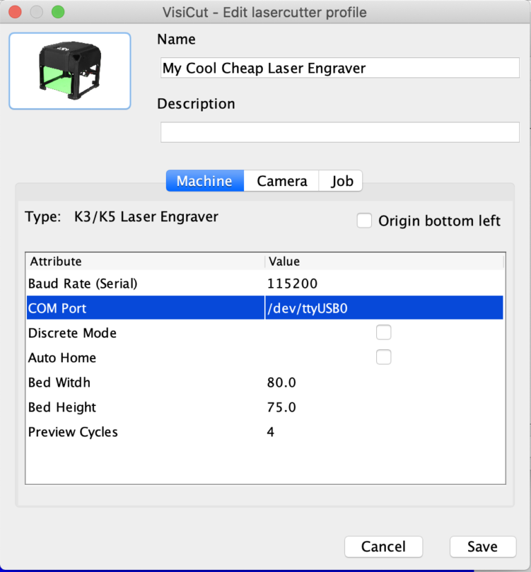 Better Software for "K3, K5 and K6" Laser Engraver. – Mario Lukas