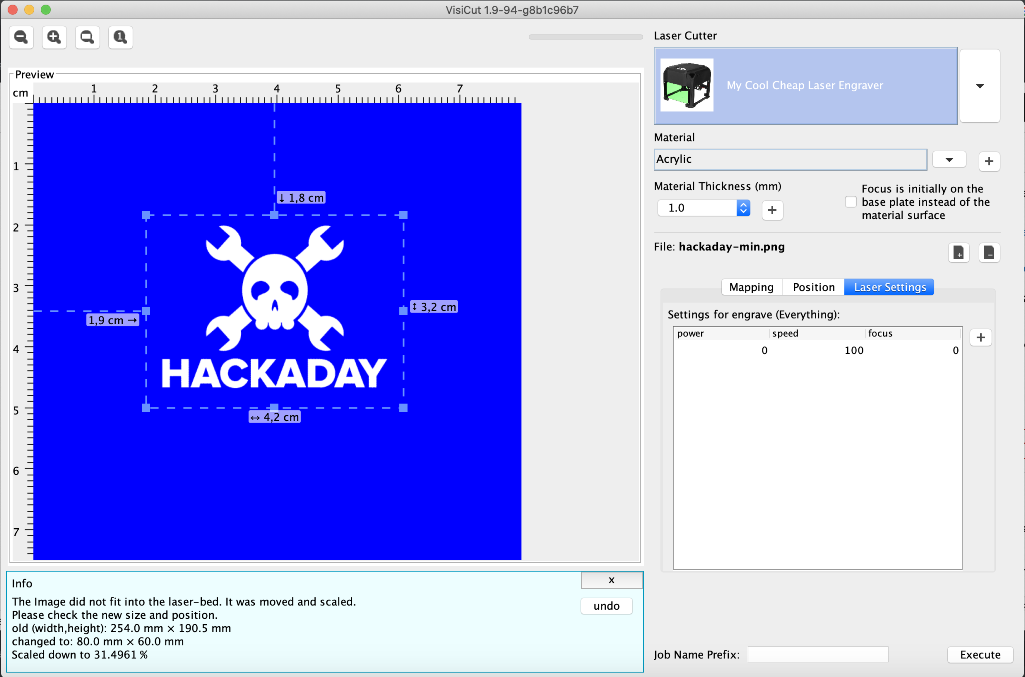 Better Software for "K3, K5 and K6" Laser Engraver. – Mario Lukas